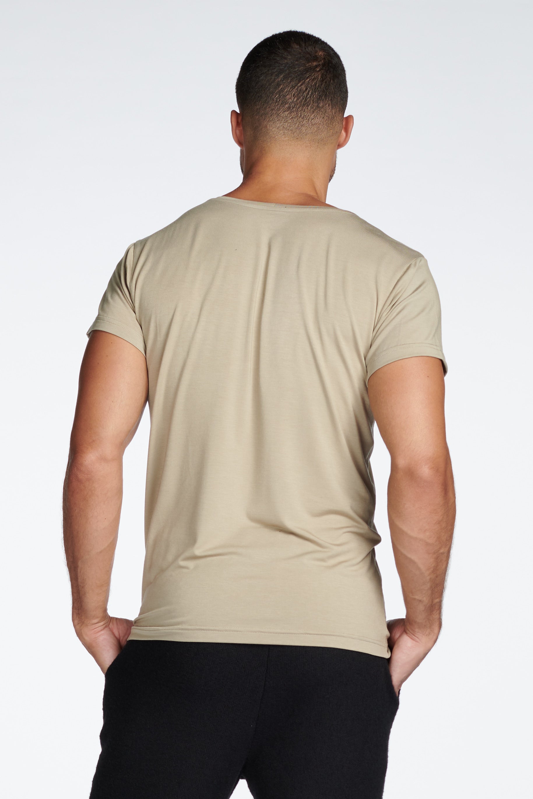 Men's Modal Fabric Crew Neck Fashion Tee – Mika Jaymes