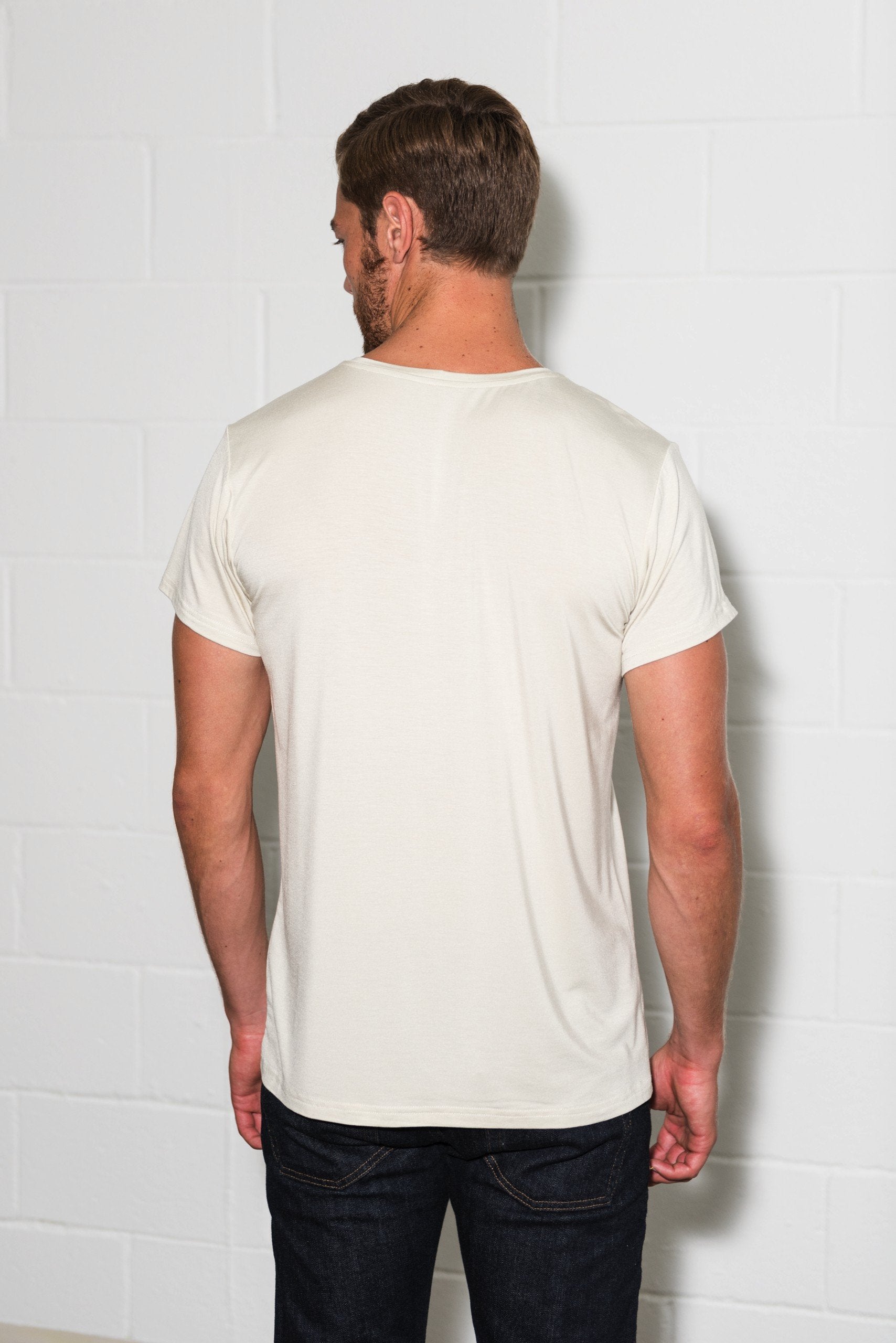 Men's Modal Fabric Crew Neck Fashion Tee – Mika Jaymes