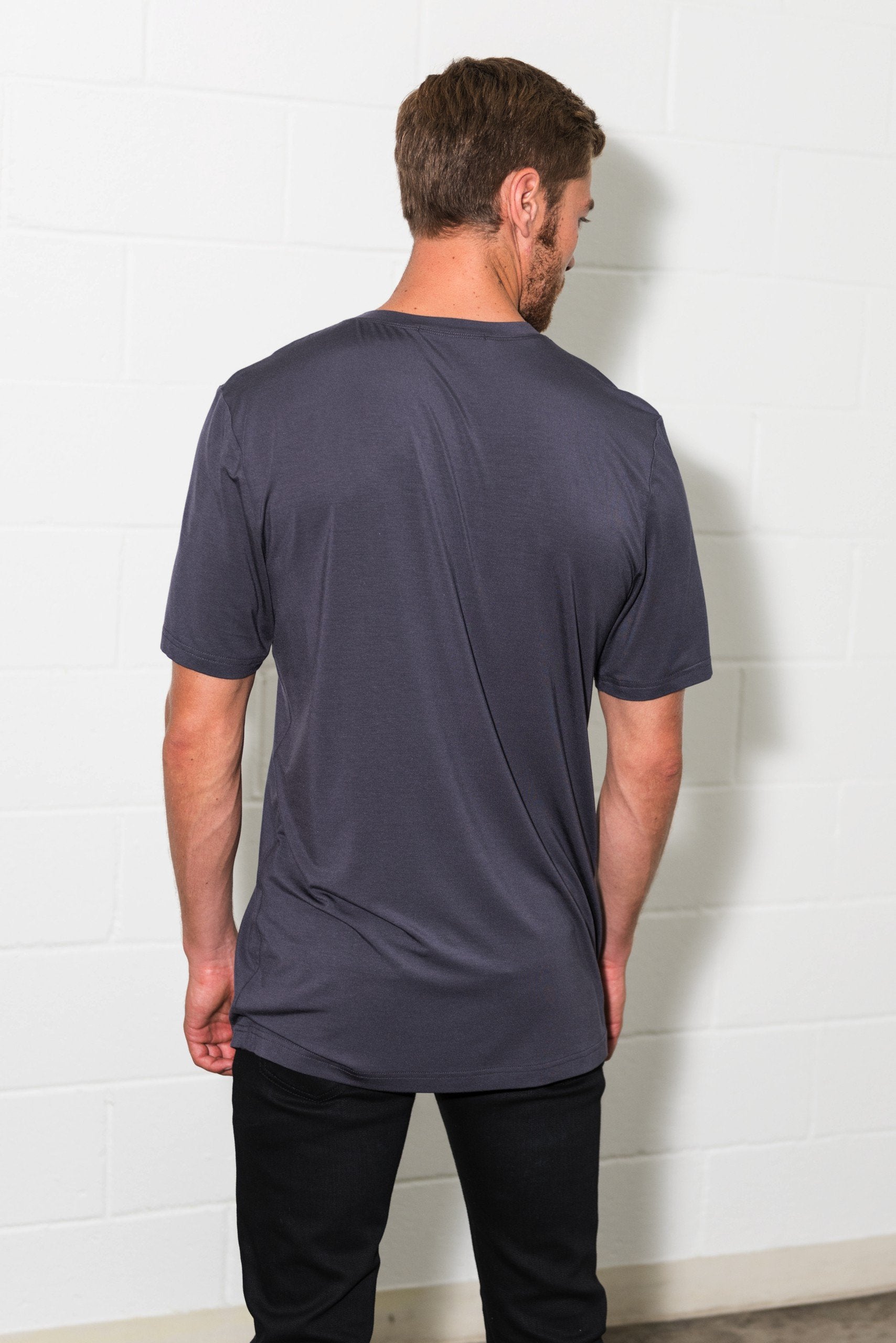 Men's Modal Fabric Oversized Crew Fashion Tee – Mika Jaymes