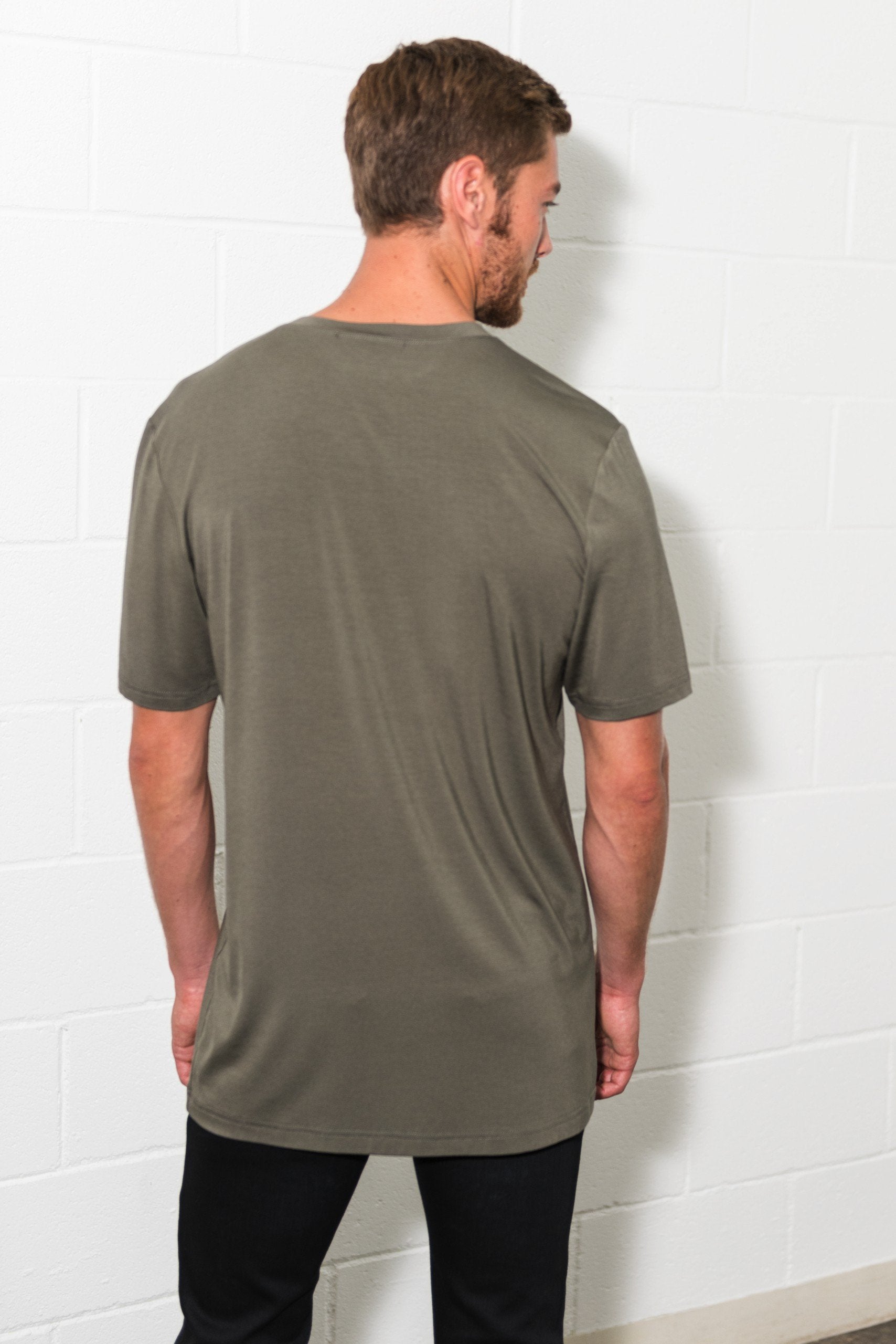 Men's Modal Fabric Oversized Crew Fashion Tee – Mika Jaymes