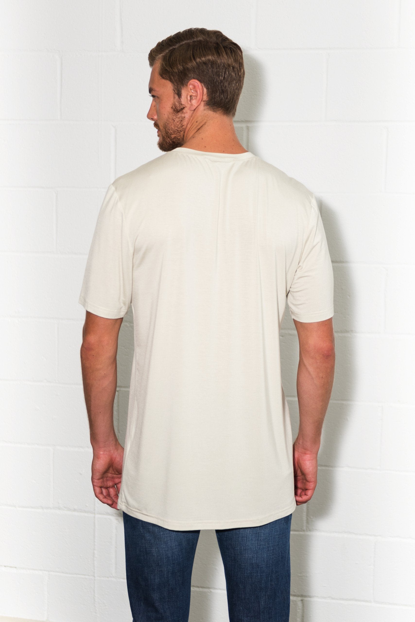 Men's Modal Fabric Oversized Crew Fashion Tee – Mika Jaymes